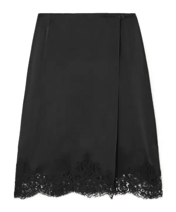 Stella McCartney Lace-trim Mini Skirt