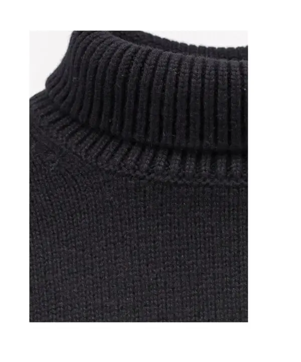LISA YANG Heidi Ribbed Roll-neck Jumper