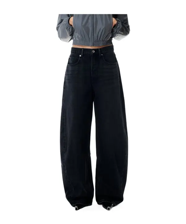 Alexander Wang Embellished Jeans - Grey