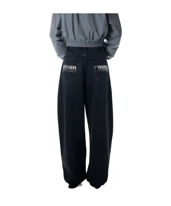 Alexander Wang Embellished Jeans - Grey