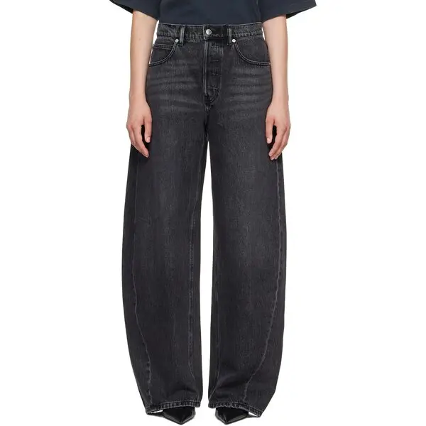 Alexander Wang Embellished Jeans - Grey