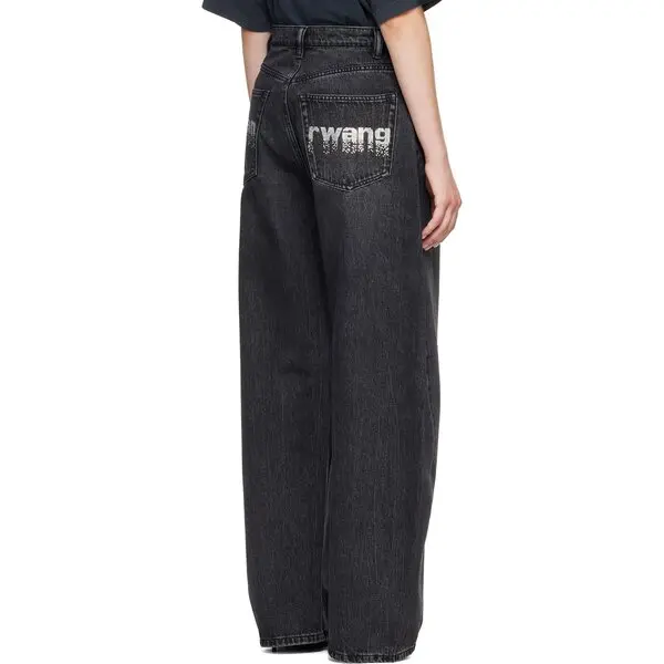 Alexander Wang Embellished Jeans - Grey
