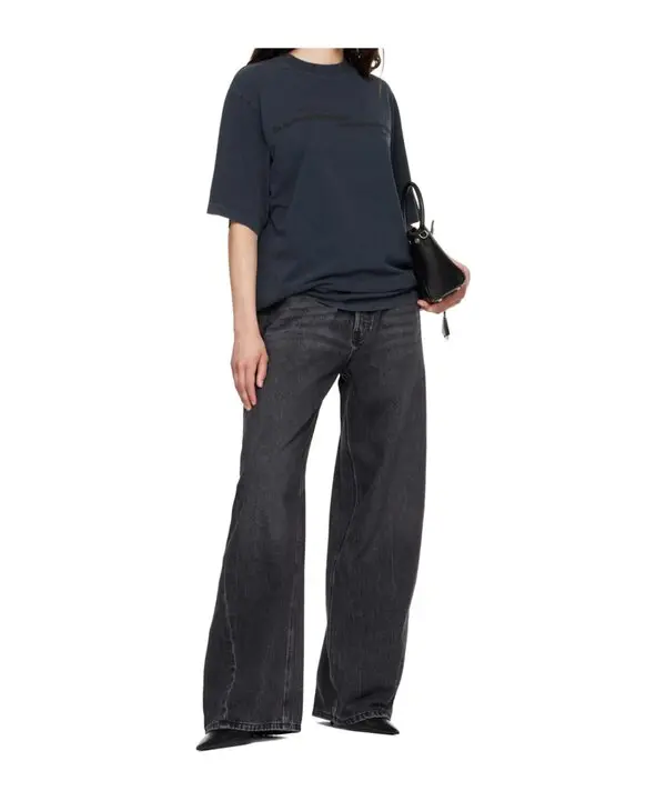 Alexander Wang Embellished Jeans - Grey