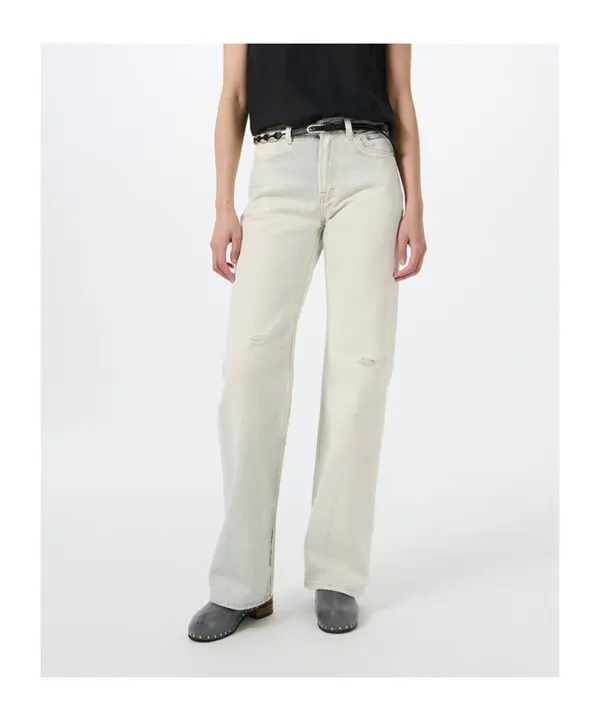 Our Legacy Distressed Wide-leg Jeans