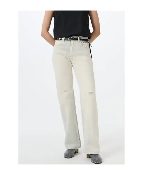 Our Legacy Distressed Wide-leg Jeans