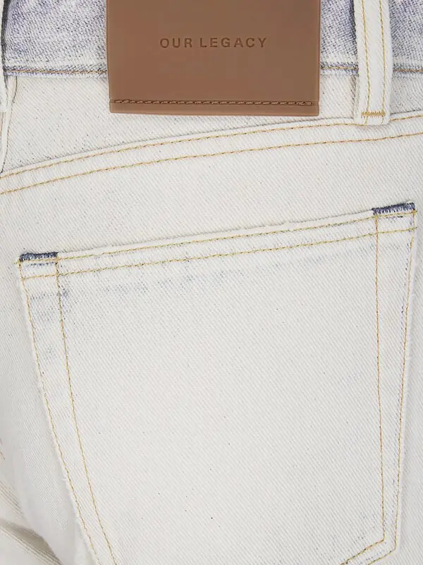 Our Legacy Distressed Wide-leg Jeans