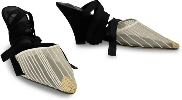 Jacquemus Striped Heeled Sandals
