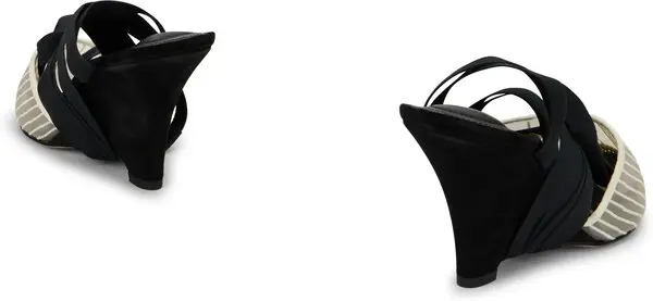 Jacquemus Striped Heeled Sandals