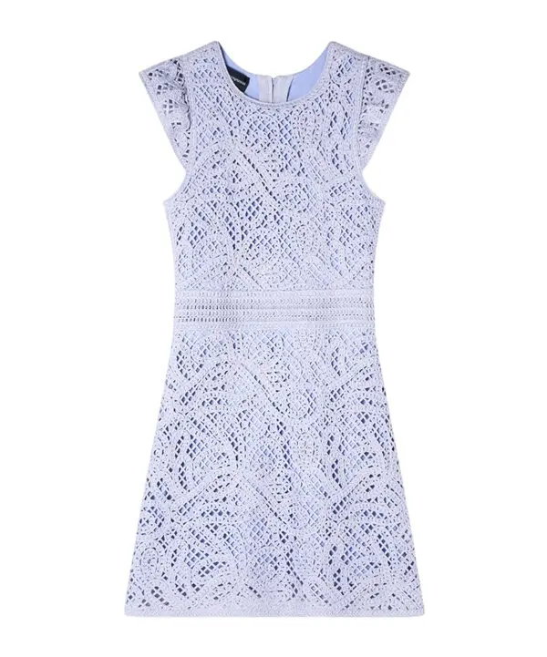 Emporio Armani Round Neck Short Sleeve Dress