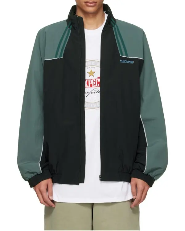 Martine Rose Embroidered Zip-up Jacket - Blk