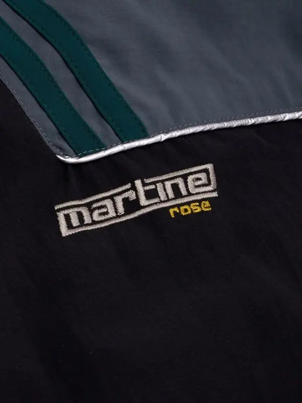 Martine Rose Embroidered Zip-up Jacket - Blk
