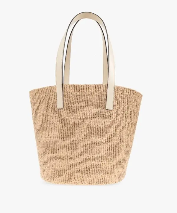 Chloé Logo Detailed Large Tote Bag - Light Brown