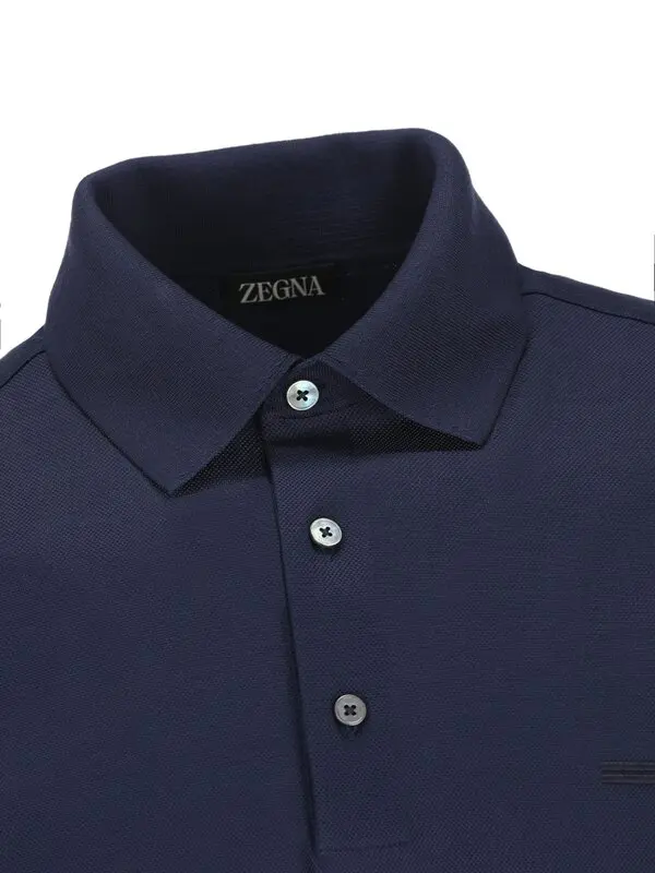 Zegna Classic Regular-fit Polo Shirt - Black