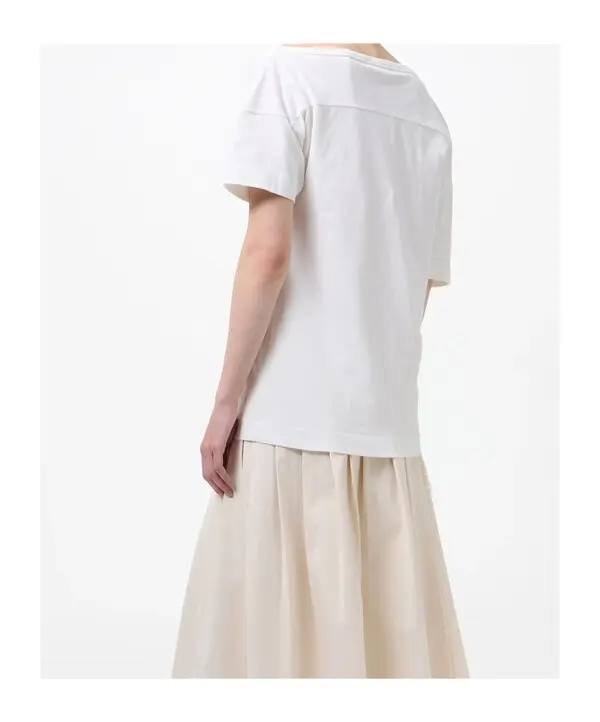 Our Legacy Slant T-shirt In Cotton Jersey - No