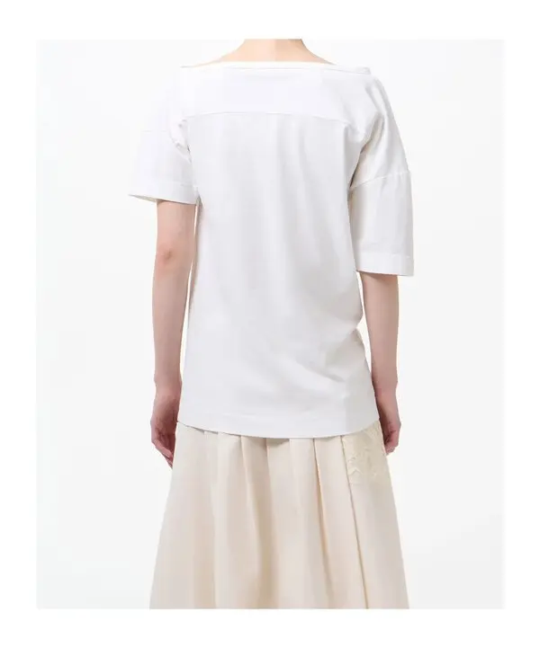 Our Legacy Slant T-shirt In Cotton Jersey - No