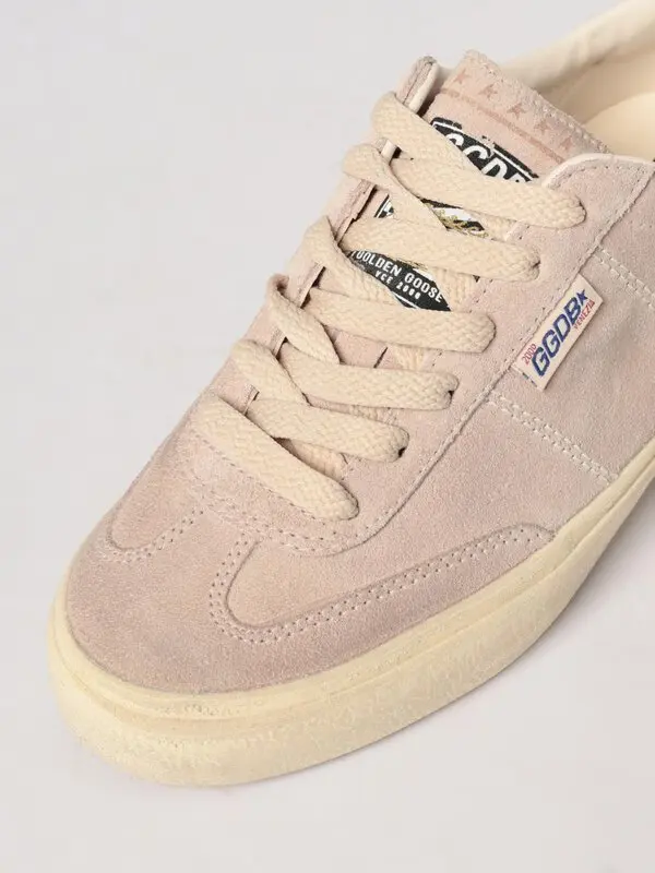 GOLDEN GOOSE Soul Star Suede Sneakers - Nude