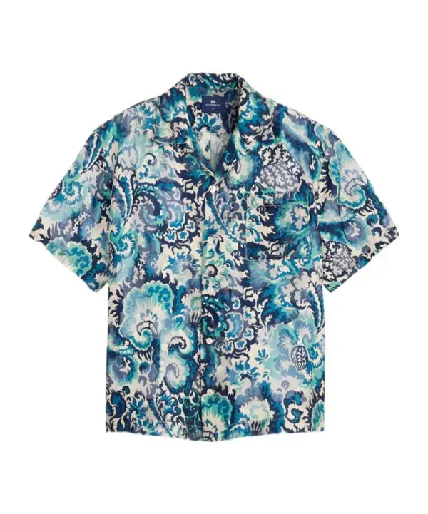 LEVI'S Tab Printed Camp Shirt