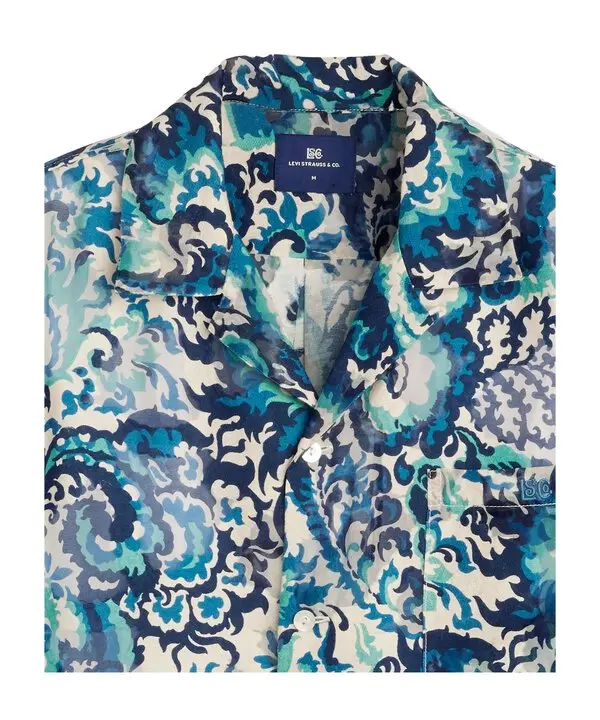 LEVI'S Tab Printed Camp Shirt