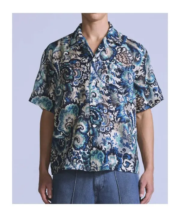 LEVI'S Tab Printed Camp Shirt