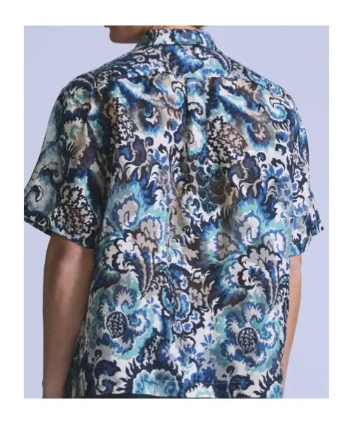 LEVI'S Tab Printed Camp Shirt