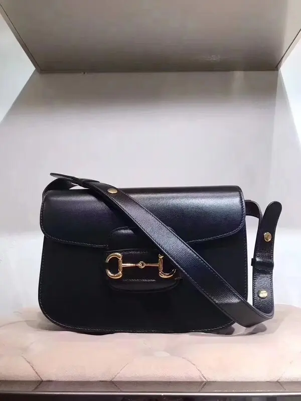 Gucci Horsebit 1955 Shoulder Bag - Black