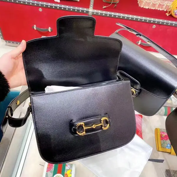Gucci Horsebit 1955 Shoulder Bag - Black