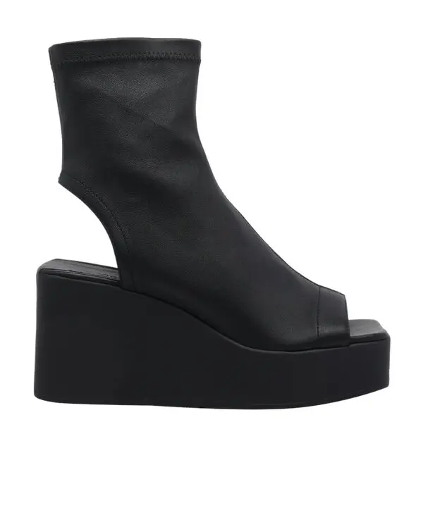 VIC MATIE Square-toe Wedge Sandals