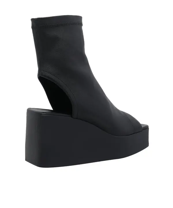 VIC MATIE Square-toe Wedge Sandals