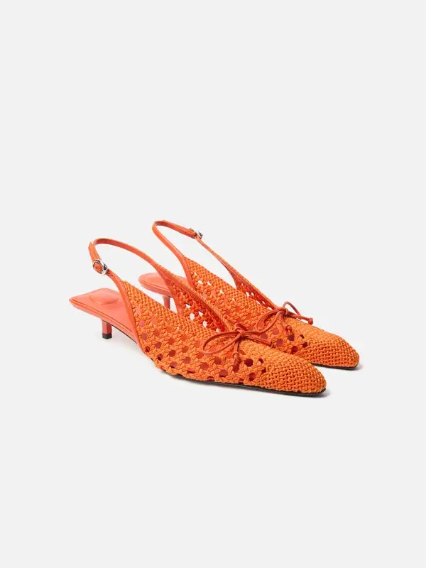 Jacquemus Low Cubisto Slingbacks