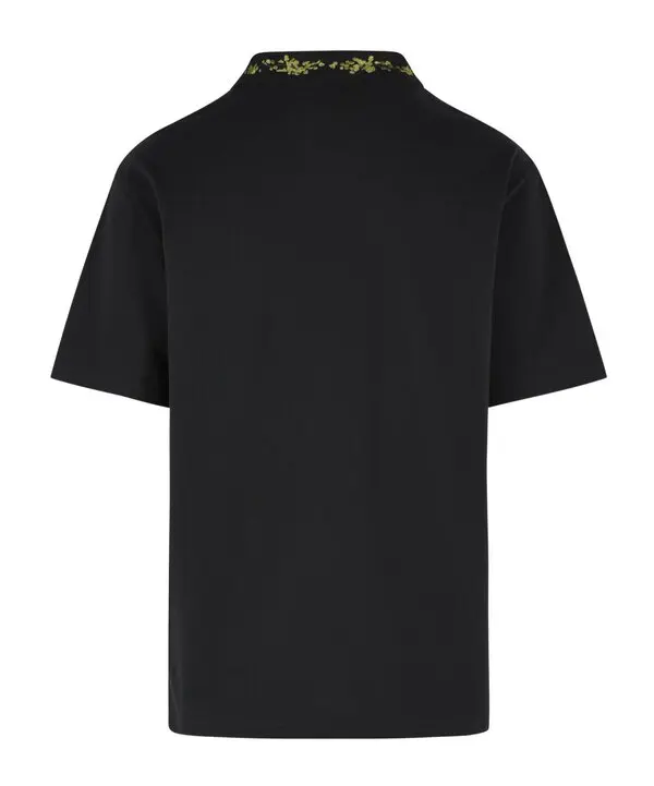 Amiri Embroidered Collar Logo Polo Shirt - Back