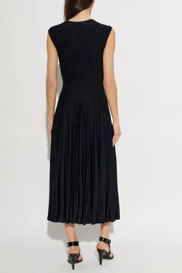 Alaïa Textured Midi Dress