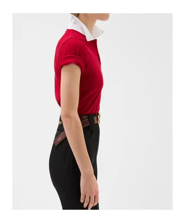 Versace Logo Piqué Short-sleeved Polo Shirt