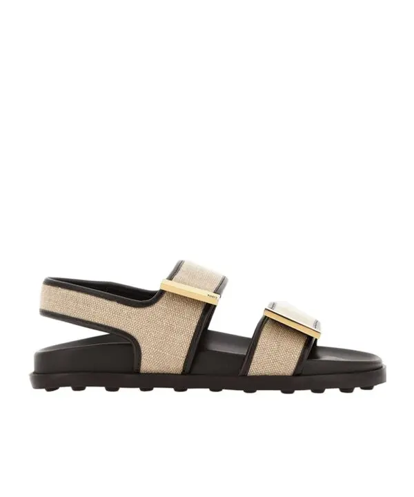 TOD'S Logo Engraved Sandals