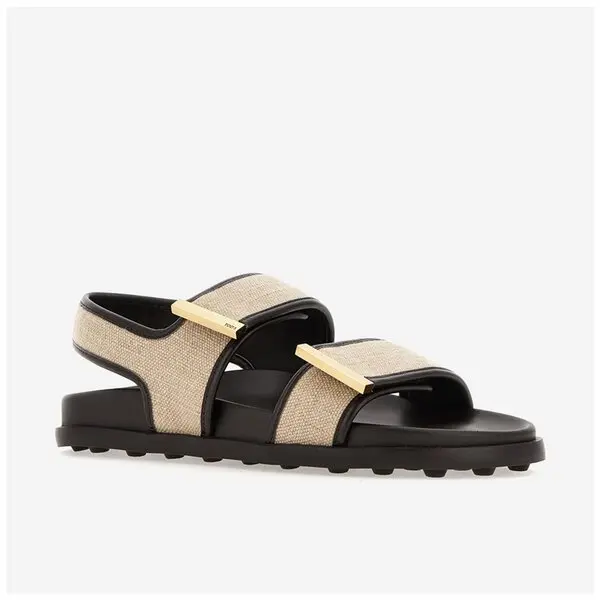 TOD'S Logo Engraved Sandals