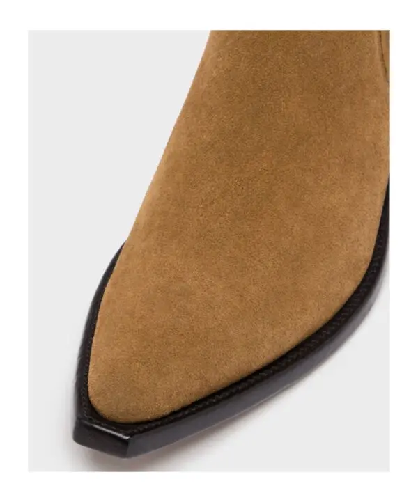 MAISON MARGIELA Heel-less Western Ankle Boots