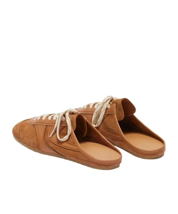 Dries Van Noten Suede Sneaker Mules
