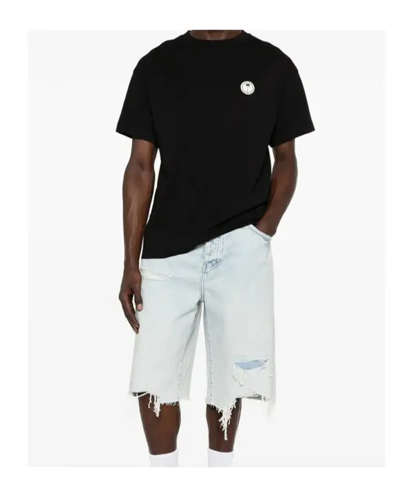 Palm Angels Logo-patch T-shirt