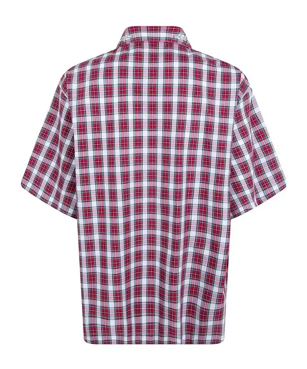 N.21 Crystal Embellished Tartan Print Shirt - Check