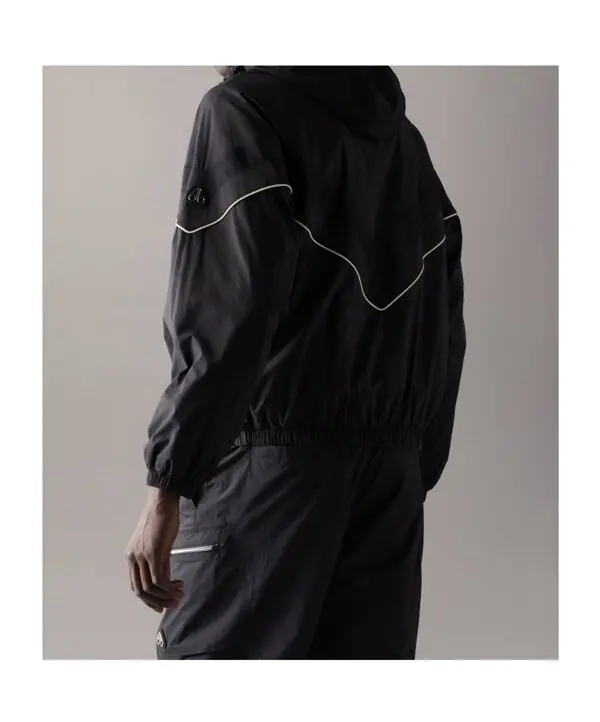 Moose Knuckles Long-sleeved Hooded Zip-up Jacket