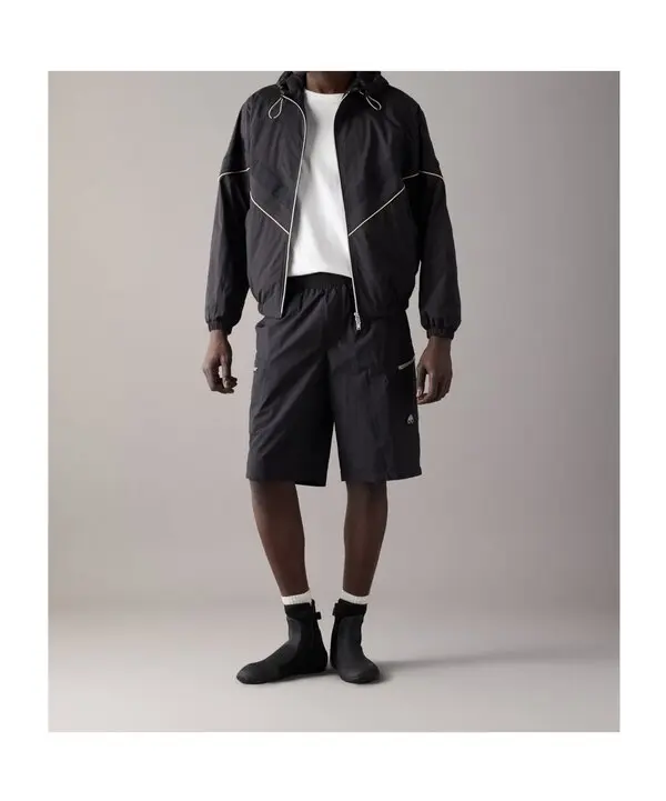 Moose Knuckles Long-sleeved Hooded Zip-up Jacket