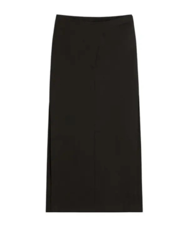 Sportmax Asymmetrical Slit Midi Skirt