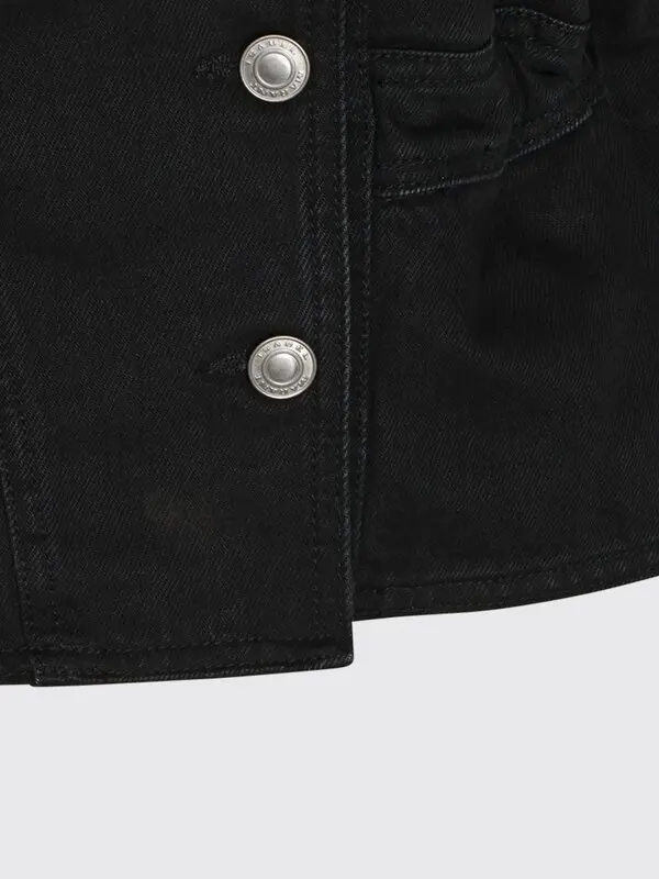 Isabel Marant Étoile Asymmetrical Closure Long-sleeved Jacket - Black