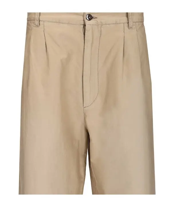 MAISON MARGIELA Straight Leg Trousers - Beige