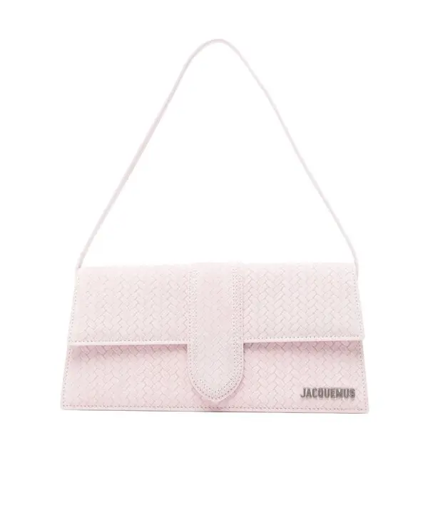 Jacquemus Logo Lettering Flap Shoulder Bag