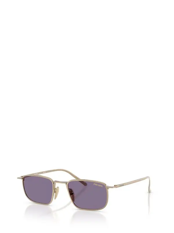 Prada Full Rim Sunglasses With Logo Detail - Gray