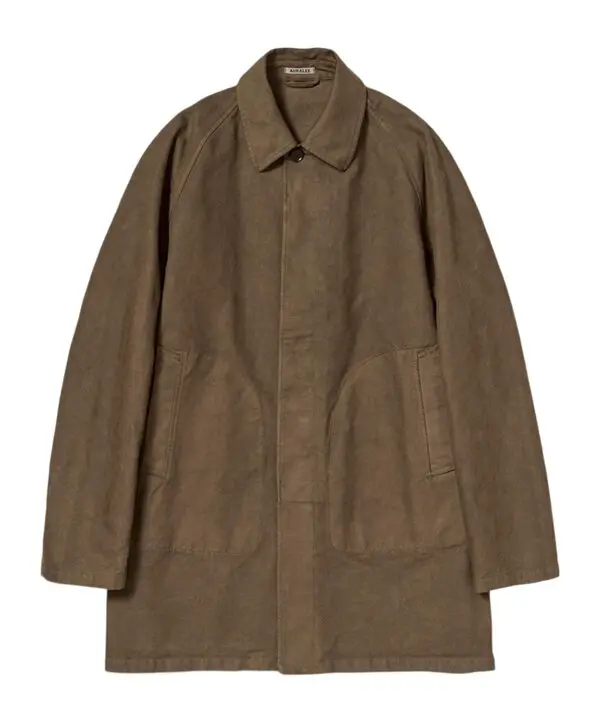 Auralee Long-sleeved Casual Jacket - Brown