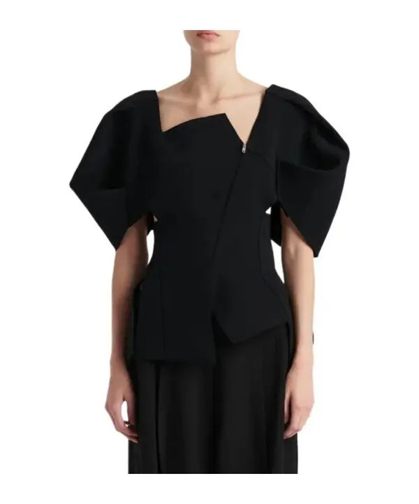 Khaite Quan Top With Zip Fastening