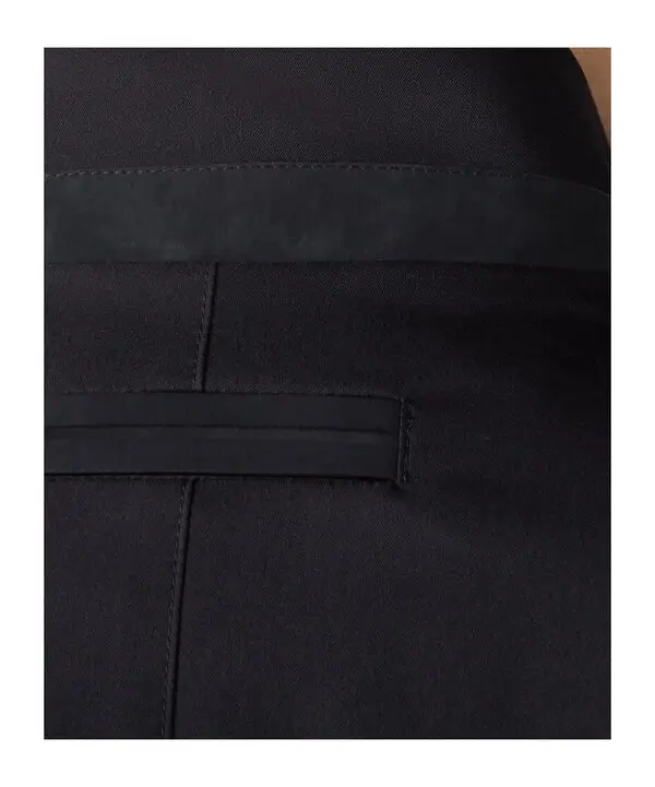 Zegna High-neck Chest Pocket Jacket - Black