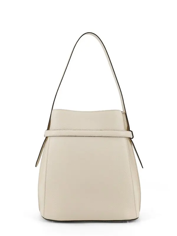 TOTEME Logo Printed Bucket Bag