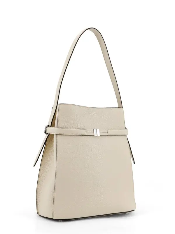 TOTEME Logo Printed Bucket Bag